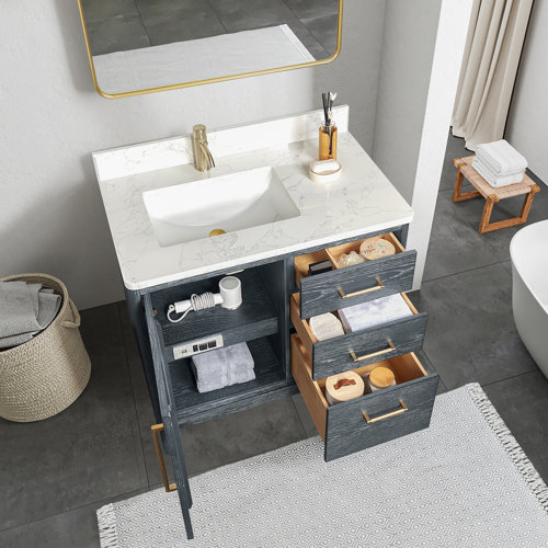 Langosta 36 Free Standing Single Bathroom Vanity With Top Joss And Main